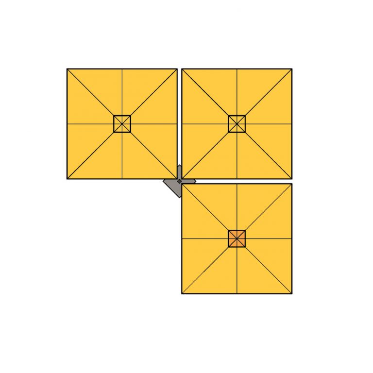 Prostor P6 - Multi Cantilever Parasol – Luxury Outdoor Living