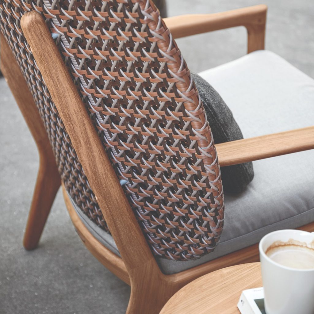 Gloster Kay High Back Lounge Chair – Luxury Outdoor Living