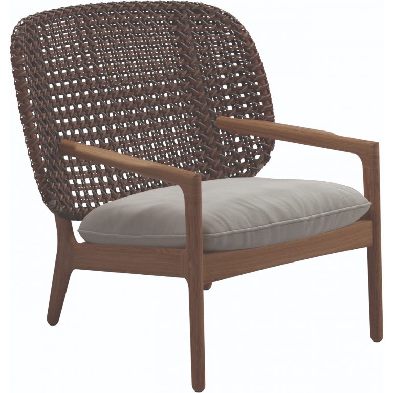 Gloster Kay Low Back Lounge Chair – Luxury Outdoor Living